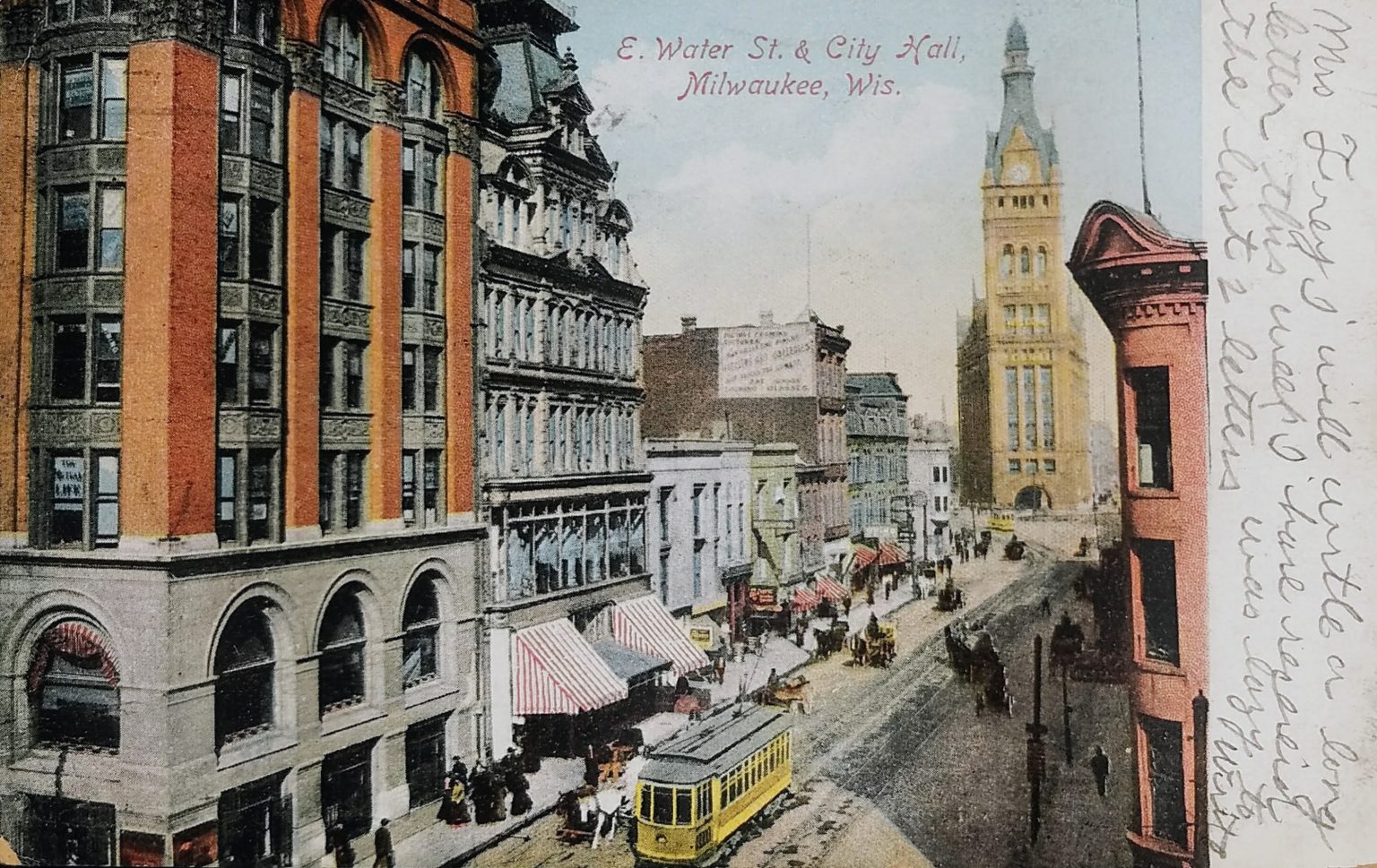 Tags: city hall , Postcard